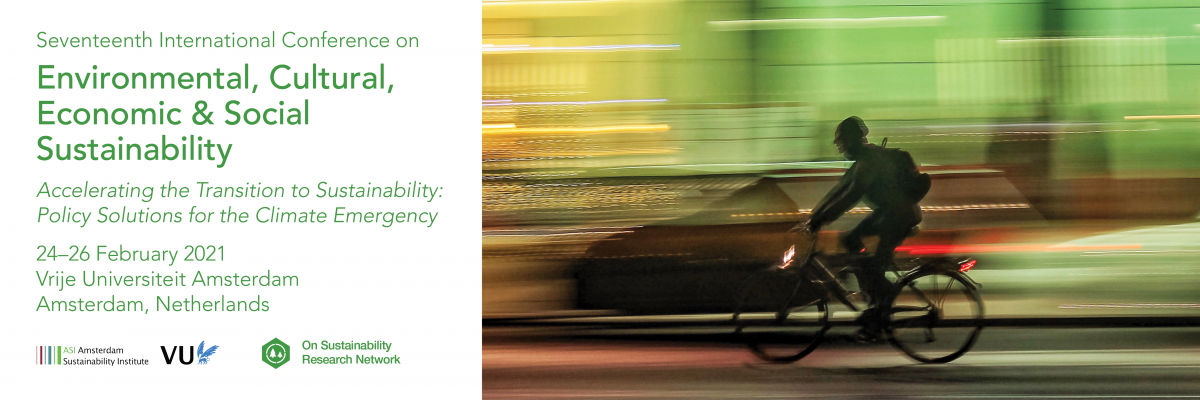 2021 Conference | On Sustainability Research Network